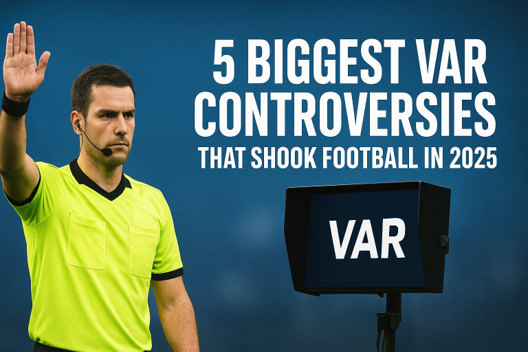 5 Biggest VAR Controversies That Shook Football in 2025